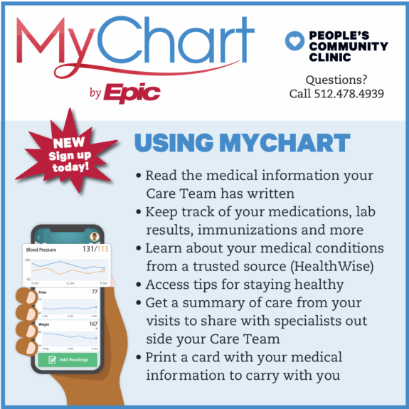 MyChart Information - People's Community Clinic